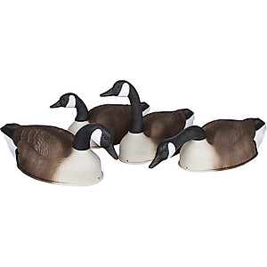 Flambeau Outdoors 8866SGS Storm Front 2 Canada Goose Shell 4-Pack Hunting Decoys,Black