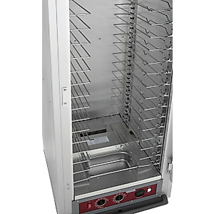 Kratos Premium Full Size Universal Insulated Commercial Holding and Proofing Cabinet, Holds Sheet Pans and Food Pans, Clear Door, 120V, 2000W (28W-235)