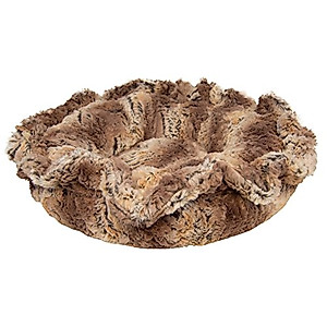 Bessie and Barnie Ultra Plush Simba Deluxe Luxury Dog/Pet Lily Pod Bed Machine Washable