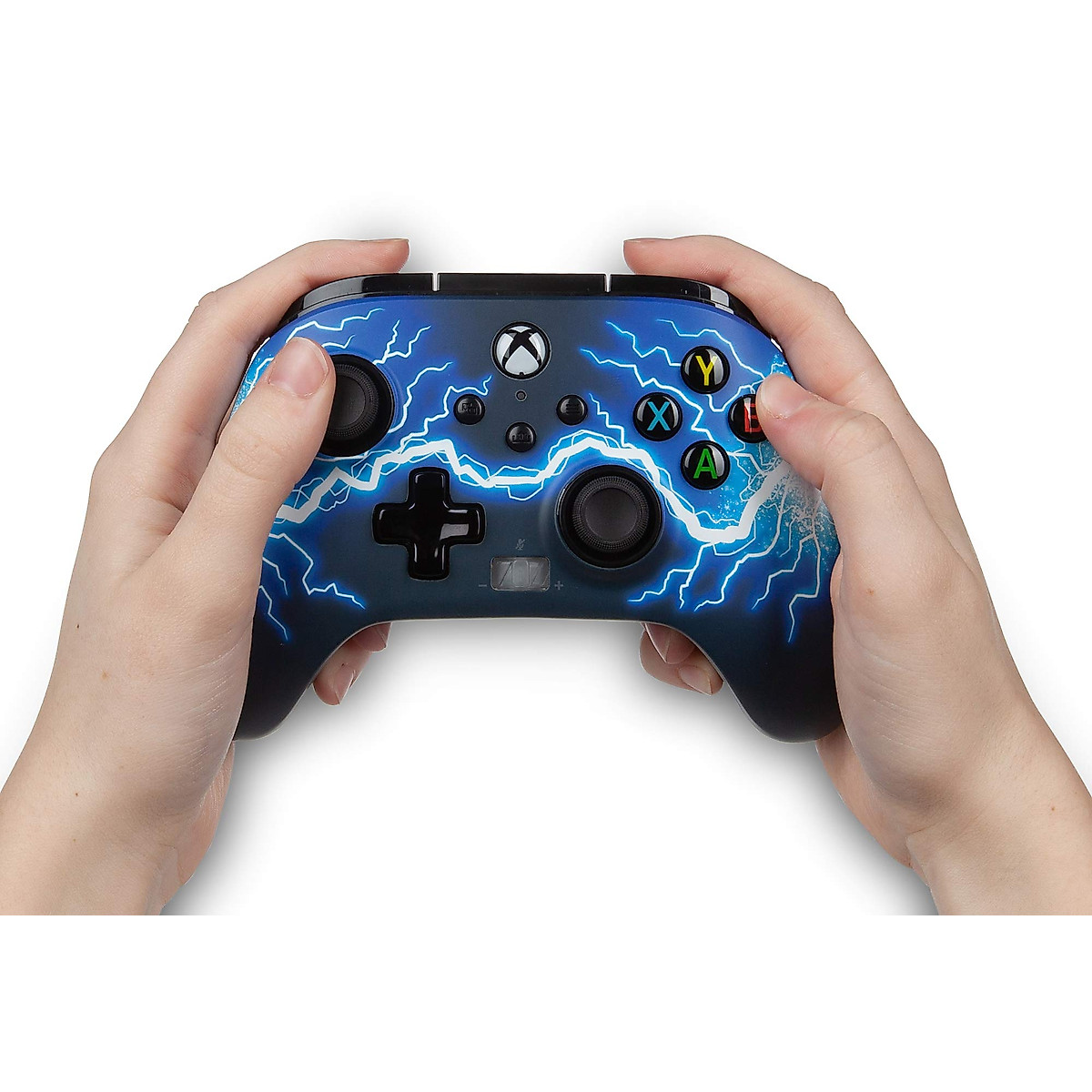 PowerA 1521745-02 Enhanced Wired Controller, Arc Lighting, Double Vibration Function, Back Button, Xbox Series X, S, Xbox One, PC, Windows 10/11 (Officially Licensed Product)