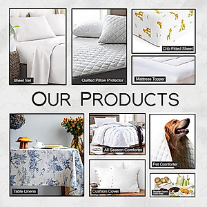 Lujoso Castle 3 Pc Shabby Ruffle Duvet Cover Set Made of 100% Long Staple Egyptian Cotton 800 TC