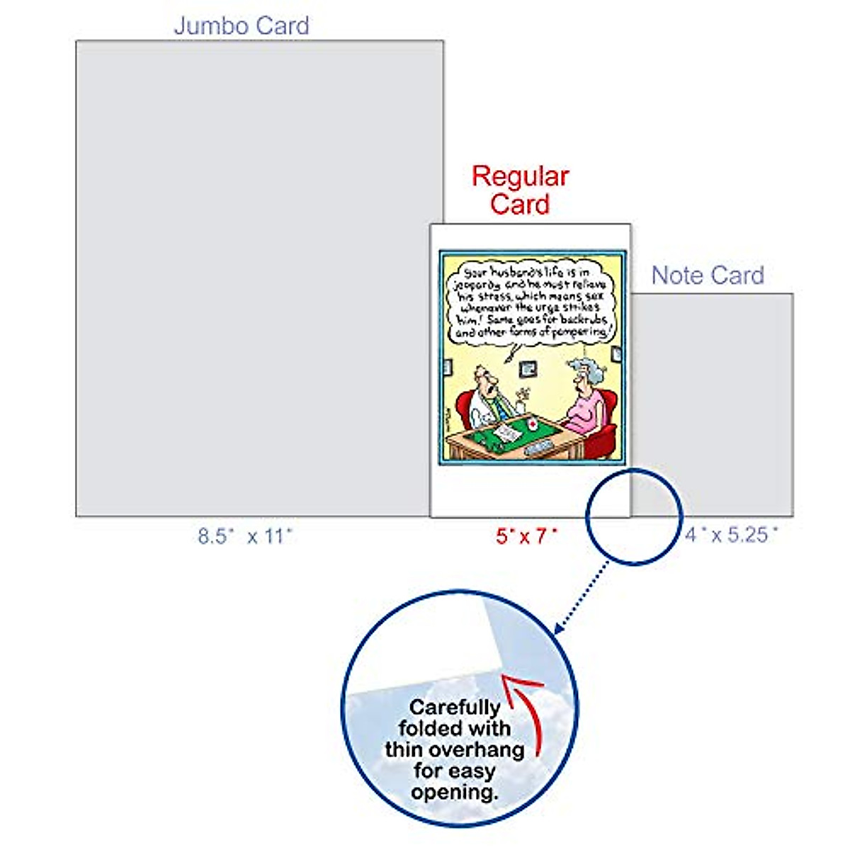 NobleWorks Hilarious Birthday Greeting Card with 5 x 7 Inch Envelope (1 Card) BdayGoing to Die Randy McIlwaine Birthday Cartoon 8547Z