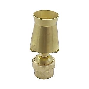 LRJSKWZC Hose Fittings 1 Pc Brass Ice Tower Cedar Fountain Nozzles 3/4" 1" 1.5" 2" Air-Blended Bubbling Fountain Garden Landscape Ornamental Nozzle (Color : 3I4 inch)