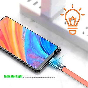 SoutinPro C USB Cable – 120W Extra Thick Data Transferring and Charging Cable for Smartphone and Tablet – Zinc Alloy and Silicone Phone Charger Type C Cable and Quick Transferring – For Samsung Galaxy