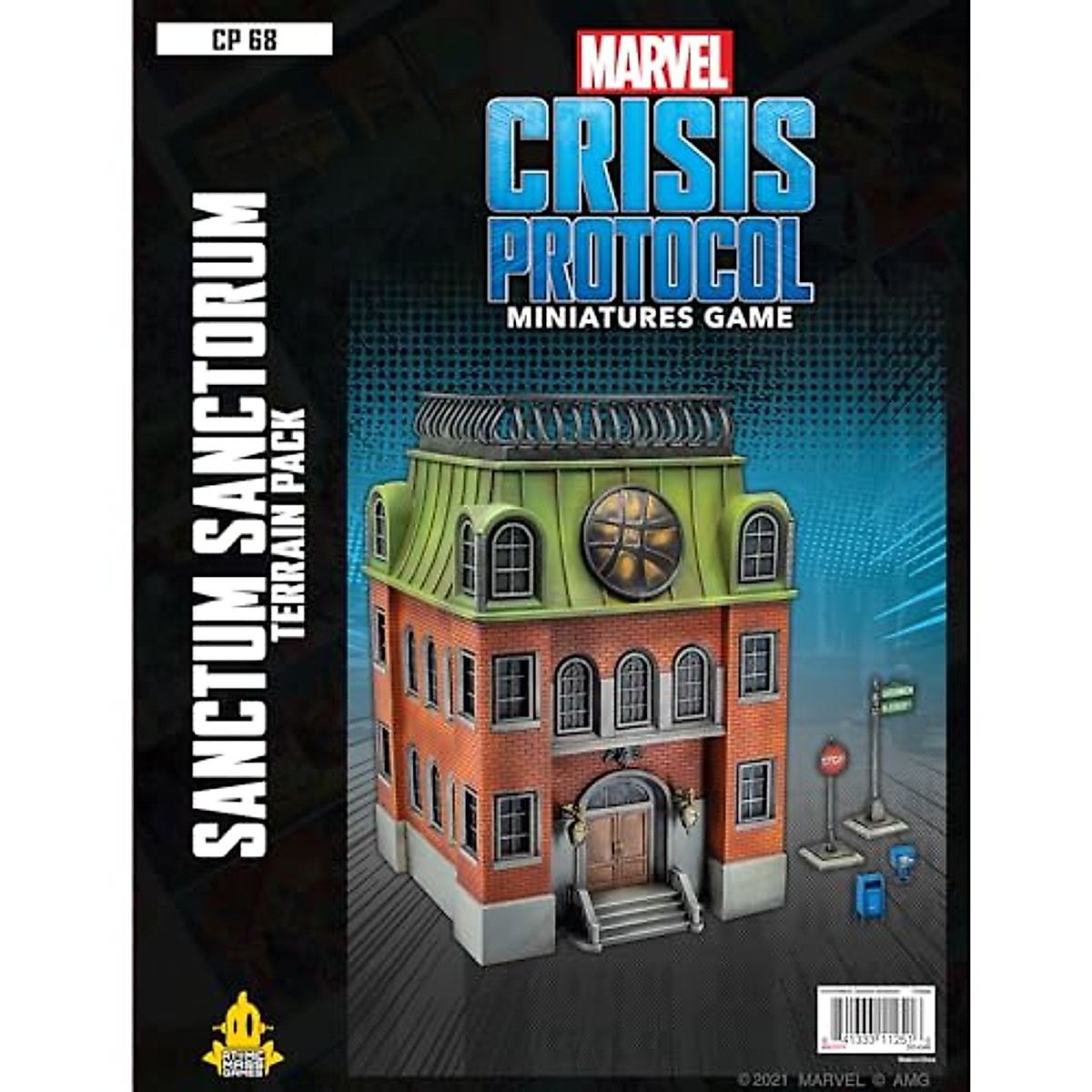 Marvel: Crisis Protocol Sanctum Sanctorum Terrain Expansion - Mystical Sanctuary for Epic Battles! Tabletop Superhero Game, Ages 14+, 2 Players, 90 Minute Playtime, Made by Atomic Mass Games