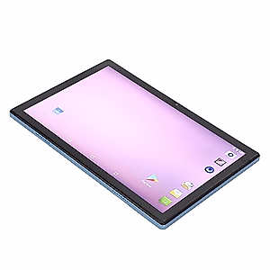 Zopsc 10.1in IPS Tablet for 11 4G Talking Smart Tablet 2.4 5G WiFi 8 256GB 1960 1080 8 20MP MT6753 Octa Core 6000mAh 100 240V Blue (US Plug)