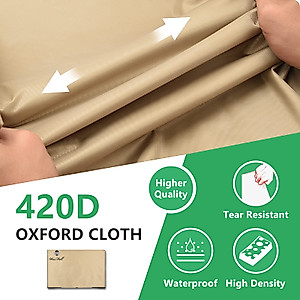 WEIMELL Outdoor Tv Cover for 40 to 43 Inch Weatherproof Waterproof Outside Tv Covers Outdoor 43 Inch Flat Screen TV with Remote Control Pocket 39''W X 25''H X 5.5''D for 40''- 43'' LCD LED