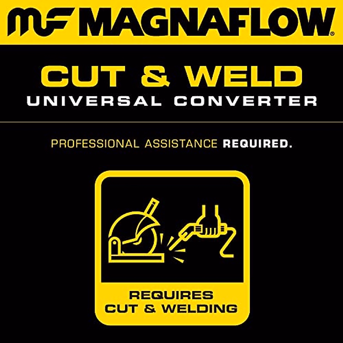 MagnaFlow Exhaust Products 99205HM Universal Catalytic Converter (Non CARB Compliant)