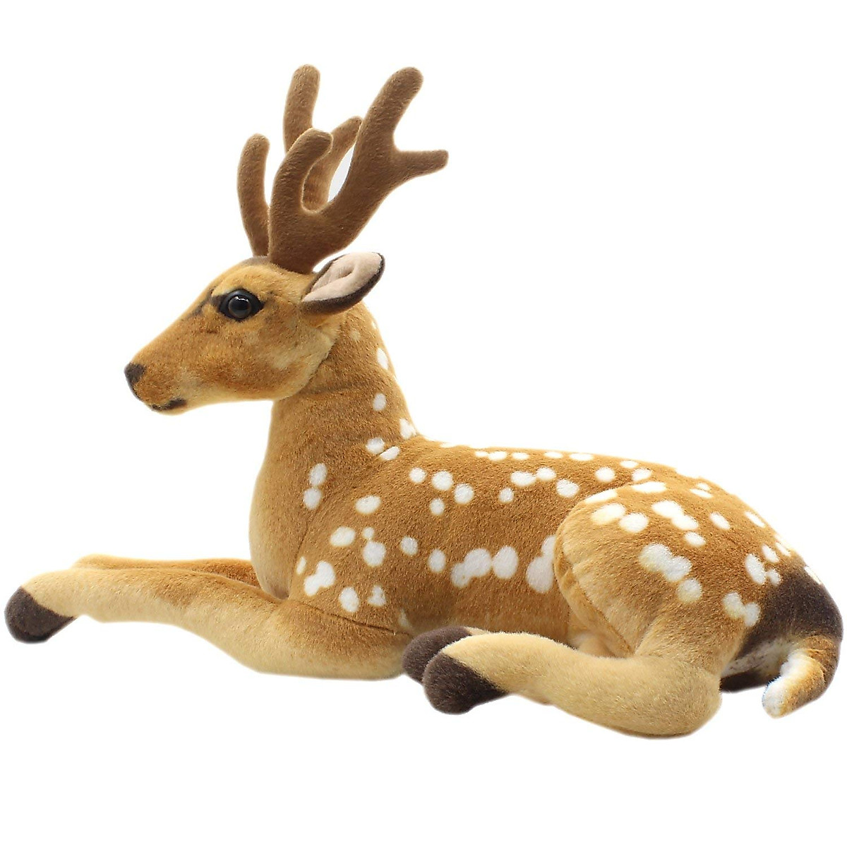 TAGLN Stuffed Animals Sika Spotted Deer Toys Plush (18 Inch)