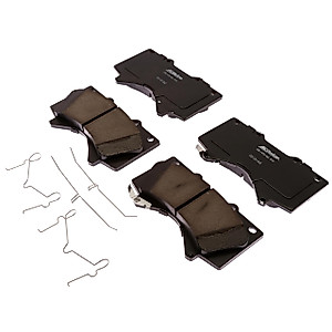 ACDelco Gold 17D1303SDH Performance Ceramic Front Disc Brake Pad Set with Springs