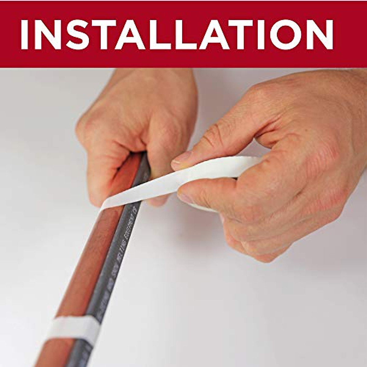 Radiant Solutions Company Glass Cloth Tape for Installing Heat Cable on Pipes