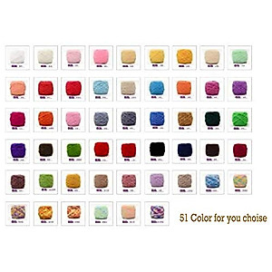 OURVER (14 Light Khaki) Celine lin One Skein Super Soft Warm Coral Fleece Fluffy Knitting Yarn Baby Blanket Yarn, 5 Rolls x100g