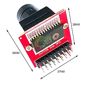 OV7725 Camera Module with FIFO CAM Module Image Sensor STM32 Driver Supports VGA CIF JPEG 30W Pixels for Arduino Camera Module