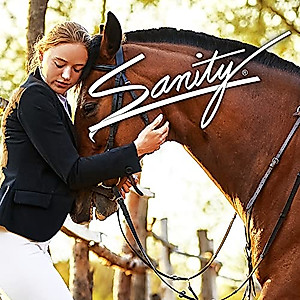 Sanity - Equine Behavioral Calming Focus Supplement for Horses - Magnesium, Calcium, Zinc, B Vitamins, Amino Acids, Probiotics, Thiamine, Folic Acid, Niacin, Peppermint