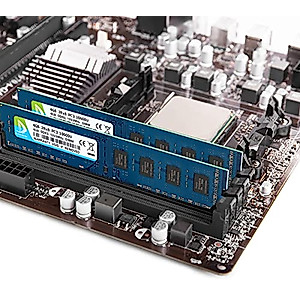 DUOMEIQI PC3 10600 DDR3 1333MHz Ram 8GB(2 X 4GB) PC3-10600U DIMM Memory DDR3-1333 Ram 8GB 1333mhz UDIMM 2RX8 CL9 1.5V 240 Pin Non-ECC Unbuffered for Desktop Computer Memory Module Upgrades
