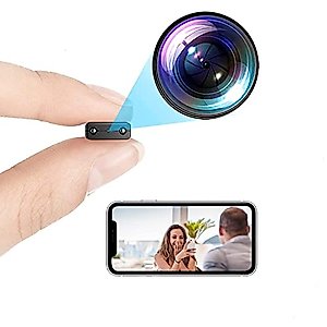 Newfun Mini WiFi Wireless Camera Hidden Camera - Security Cameras Small 1080p HD Nanny Cam with Night Vision, Motion Detection,Remote Viewing for Security with iOS,Android Phone APP