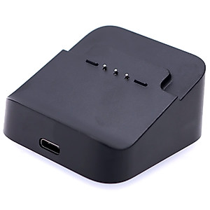 Deal4GO Wireless USB-C Magnetic Charging Dock Station Compatible for Xbox One Elite Series 2 Controller Charger - Black (NO Retail Packaging), R-C-MSK-1924