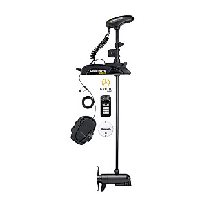 Minn Kota 1358838 Terrova Freshwater Electric-steer Bow-Mount Trolling Motor with MEGA Down Imaging & i-Pilot Link GPS, 112 lbs Thrust, 72" Shaft