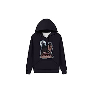 Roocnie Hunter Adult Hoodie The Owl House Cosplay TOH Season 3 Pullover Anime Hunter Sweatshirt for Womens Mens