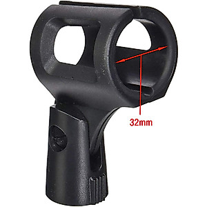 Performance Plus Indestructible Large Barrel/Wireless Microphone Holders-2 Pack (MH4W-2)