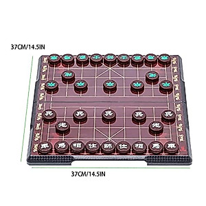 FBITE Chess Set Chess Board Game Chinese Chess Magnet Magnetic Portable Folding Board Gift Idea Products International Chess