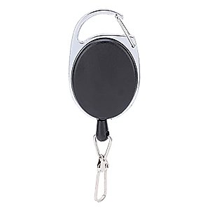 Haowecib Fly Fishing Anglers Tool, Anti‑Rust ABS Material Fly Fishing Tool Retractor for Fishing for Camping for Hiking