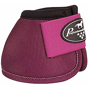PROFESSIONAL'S Choice - Ballistic NO Turn Overreach Bell Boots - All Colors & Sizes (Wine, Medium)