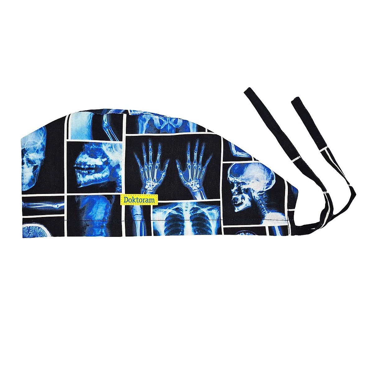 X-Ray Black Working Cap - Comfortable and Breathable for Men and Women Long Aesthetic Head Cover