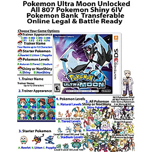Pokémon Ultra Moon Unlocked - PokeCenter