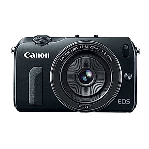 Canon EOS M 18.0 MP Compact Systems Camera with 3.0-Inch LCD and EF-M22 STM Lens