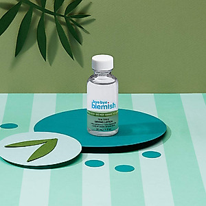 Bye Bye Blemish Tea Tree Drying Lotion, with Tea Tree Oil & Salicylic Acid, Fast-acting Formula, Dries Blemishes, Purifies Skin, 1 fl oz, 1-Pack