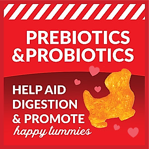 Pup Corn Plus - Puffed Dog Treats with Prebiotics and Probiotics - Holiday Cheer Flavored (24oz) - Made in USA