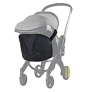 Baby & Beyond's Clip-On Storage Bag Compatible with Doona Infant Car Seat Stroller