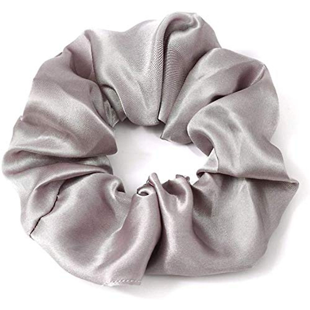 6 Pieces Satin Silk Scrunchies for hair, Big Hair Scrunchies Satin Hair Ties Ponytail Holder No Hurt Your Hair