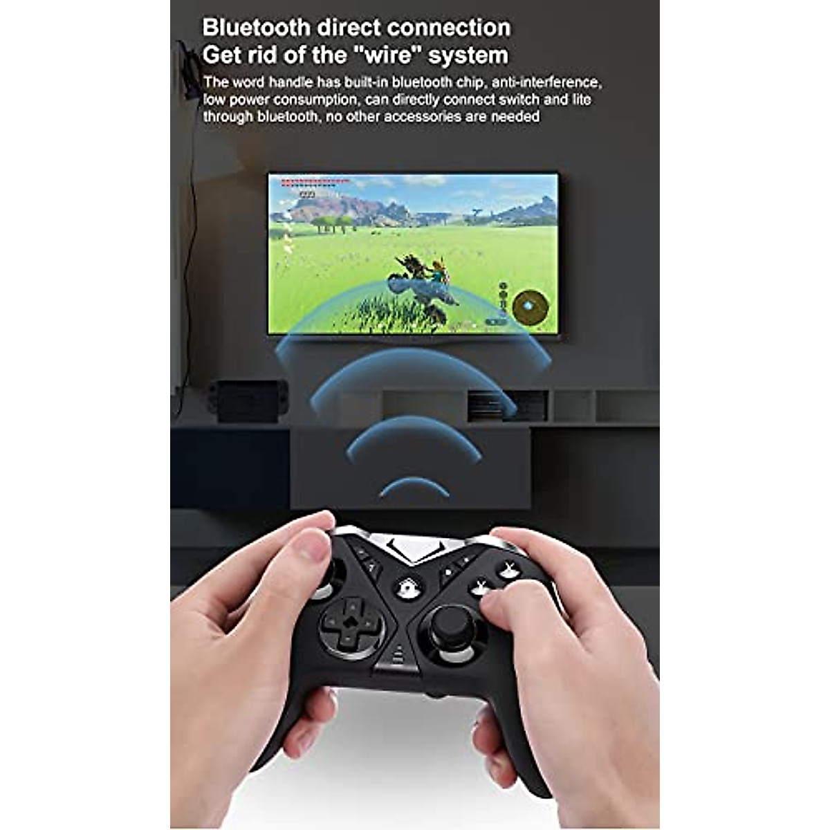 FENGCHUANG Wireless Gamepad,Nintendo Switch Controllers,Bluetooth Wireless Controller,Switch Pro Controller for Nintendo Switch/Switch Lite