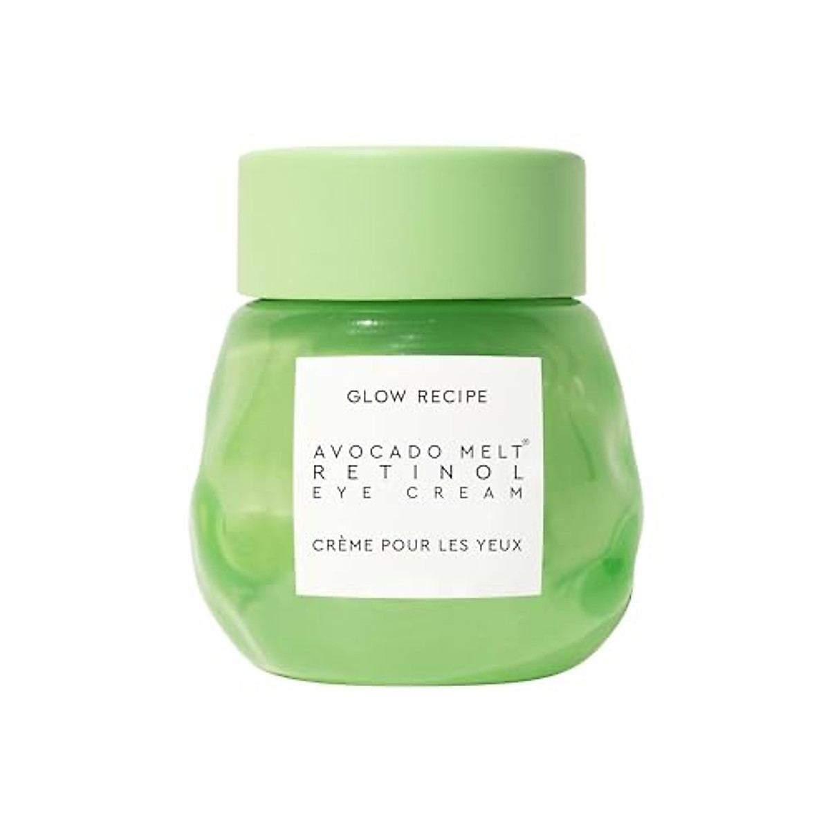 Glow Recipe Avocado Retinol Eye Cream for Wrinkles - Overnight Under Eye Cream for Dark Circles, Firming & Brightening Dull, Puffy Eyes - Time Release Niacinamide & Caffeine Eye Cream (15ml)