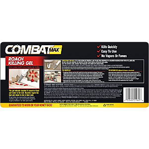 Combat Source Kill Max Roach Killing Gel, 60 Grams (Pack of 4) , Combat-fj3g