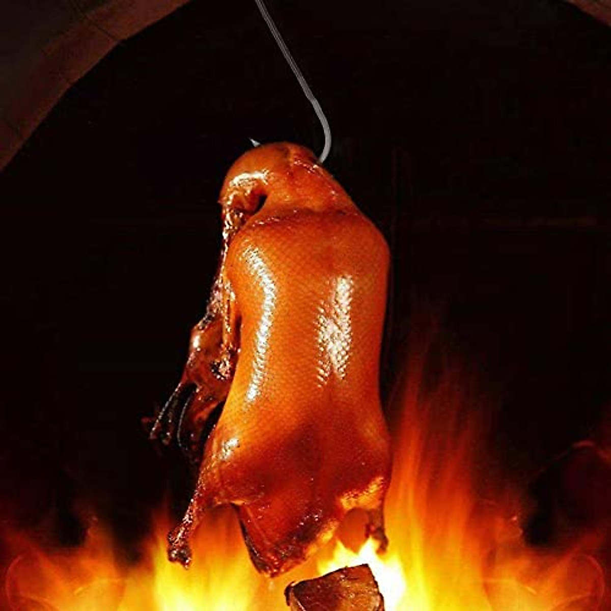 Meat Hooks,Premium Stainless Steel Butcher Hook Smoking Hooks, Meat Processing for Hanging, Butchering, Smoking, BBQ, Grilling, and Hanging Drying Tool (5.9IN)