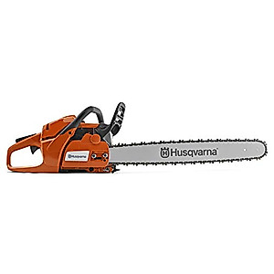 Husqvarna 460 Rancher Gas Chainsaw, 60.3-cc 3.6-HP, 2-Cycle X-Torq Engine, 24 Inch Chainsaw with Automatic Adjustable Oil Pump, For Wood Cutting, Tree Trimming and Land Clearing