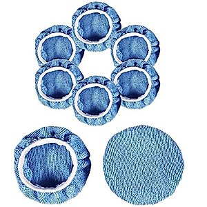 AIVS Car Polisher Pad Bonnet Polishing Bonnet Buffing Pads Waxer Pads Cover for Car Buffer Polisher(7"-8")