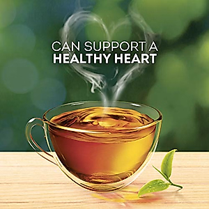 Lipton Organic Black Tea Bags, Can Support Heart Health, 72 Count (Pack of 5)