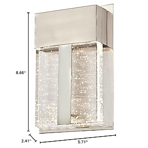 Westinghouse , Brushed Nickel, 1 Light, (6349000),White