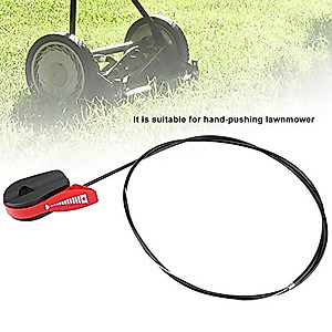 Control Handle Plastic Universal Throttle Switch Lever Lawnmower Control Handle Garden Machine Fitting,Lawn Mower Accessories