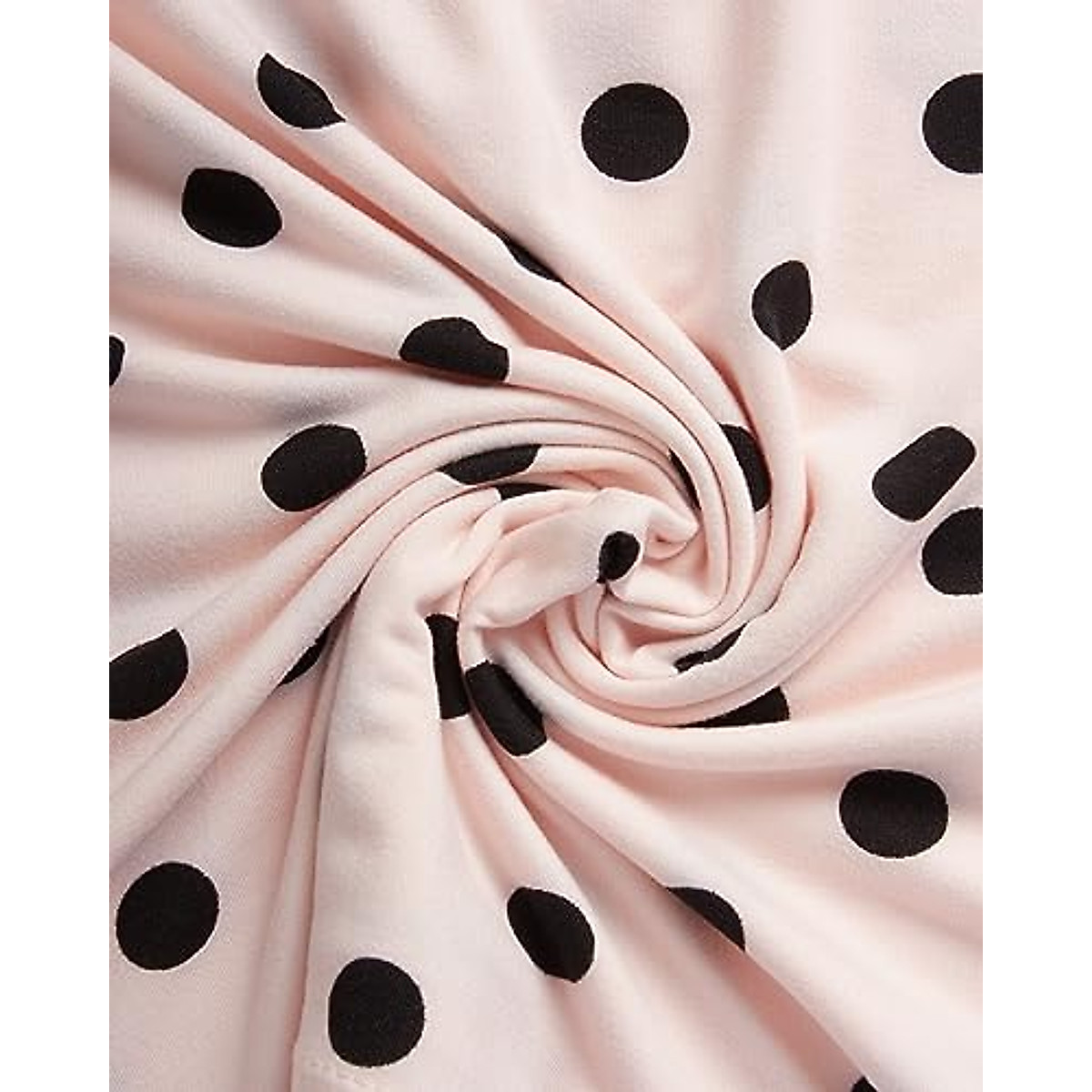 Marilyn Monroe Women's Pajama Set - 3 Piece Lounge Robe, Cami Tank Top, Pajama Shorts - Lace Trim Sleepwear for Women (S-XL), Size Small, Ice Pink Dot