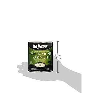 Old Masters 92304 Spar Marine Varnish, Satin