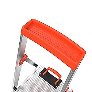 Little Giant Ladder Systems Flip-N-Lite, 4-Foot, Stepladder, Aluminum, Type 1A, 300 Lbs Rated (15272-001)