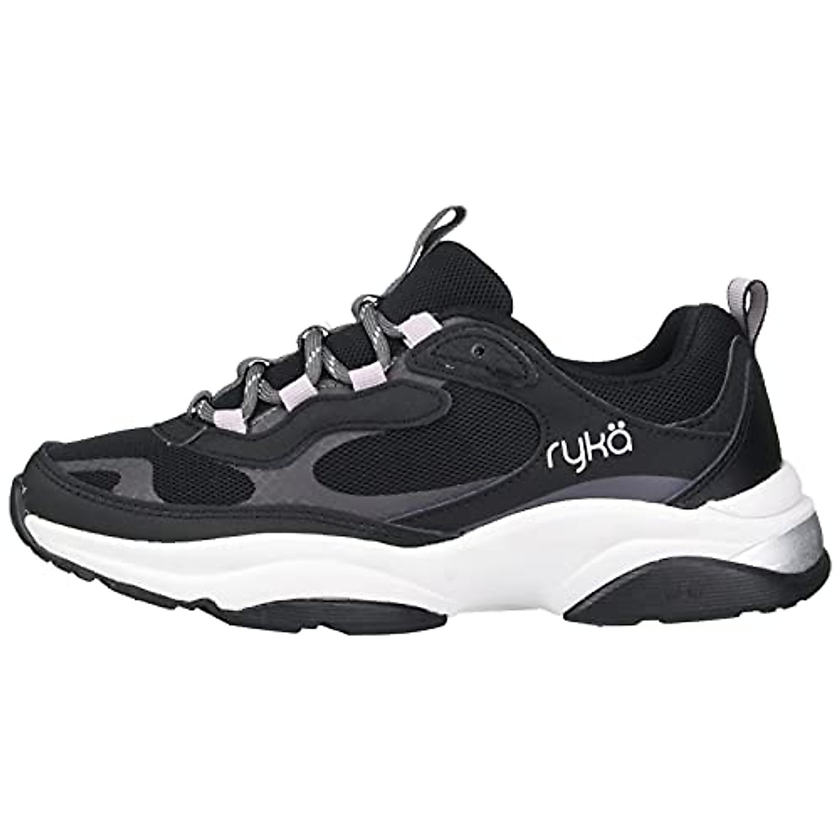 Ryka Women's Noriko Walking Shoe Black Exotic 7 M