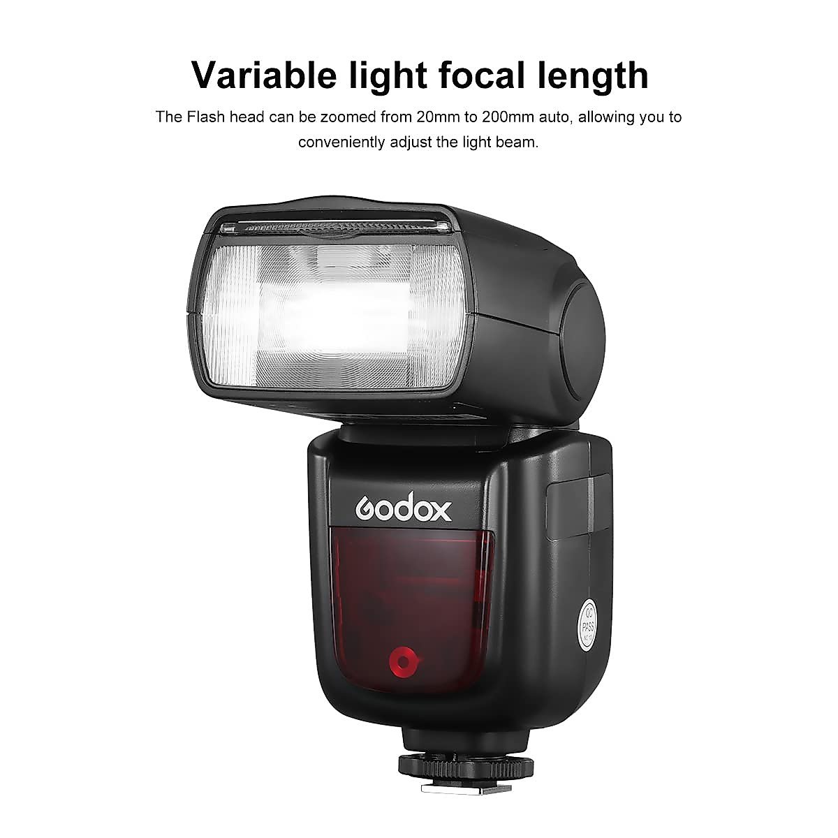 Godox V860II-N TTL Flash with Xpro N Wireless Flash Trigger for Nikon High-Speed-Sync Speedlite Light 2.4g Wireless X System 1/8000s Gn60 650 Full Power 2000aah Li-Ion Battery