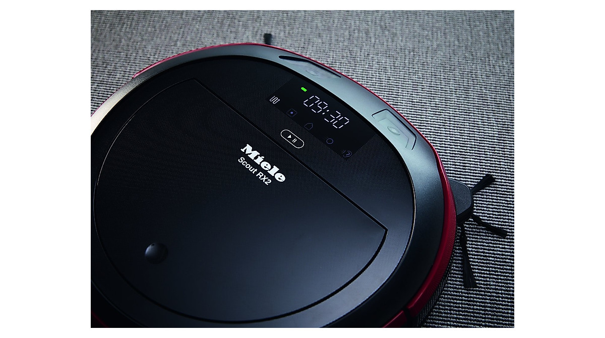 Miele Scout RX2 Robot Vacuum - Powerful, Smart Cleaning in Autumn Red
