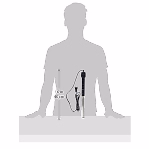 Penn-Plax Warm Tone LED Aquarium Heater – Fully Submersible – Great for Freshwater and Saltwater Fish Tanks – 15.5” Length – 300 Watt